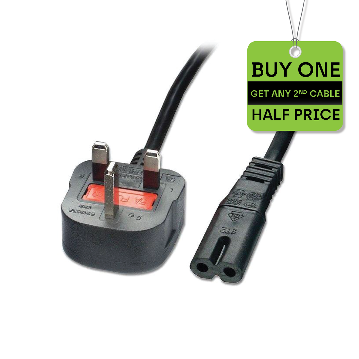 Figure of 8 Power Cable - TechStar