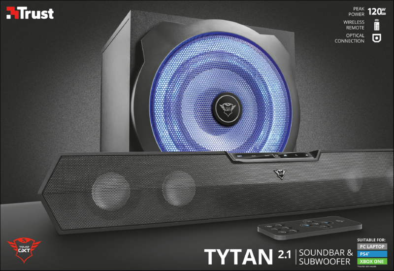 Trust GXT 668 Tytan 2.1 SubWoofer Set | TechStar Ireland | Shop Gaming ...